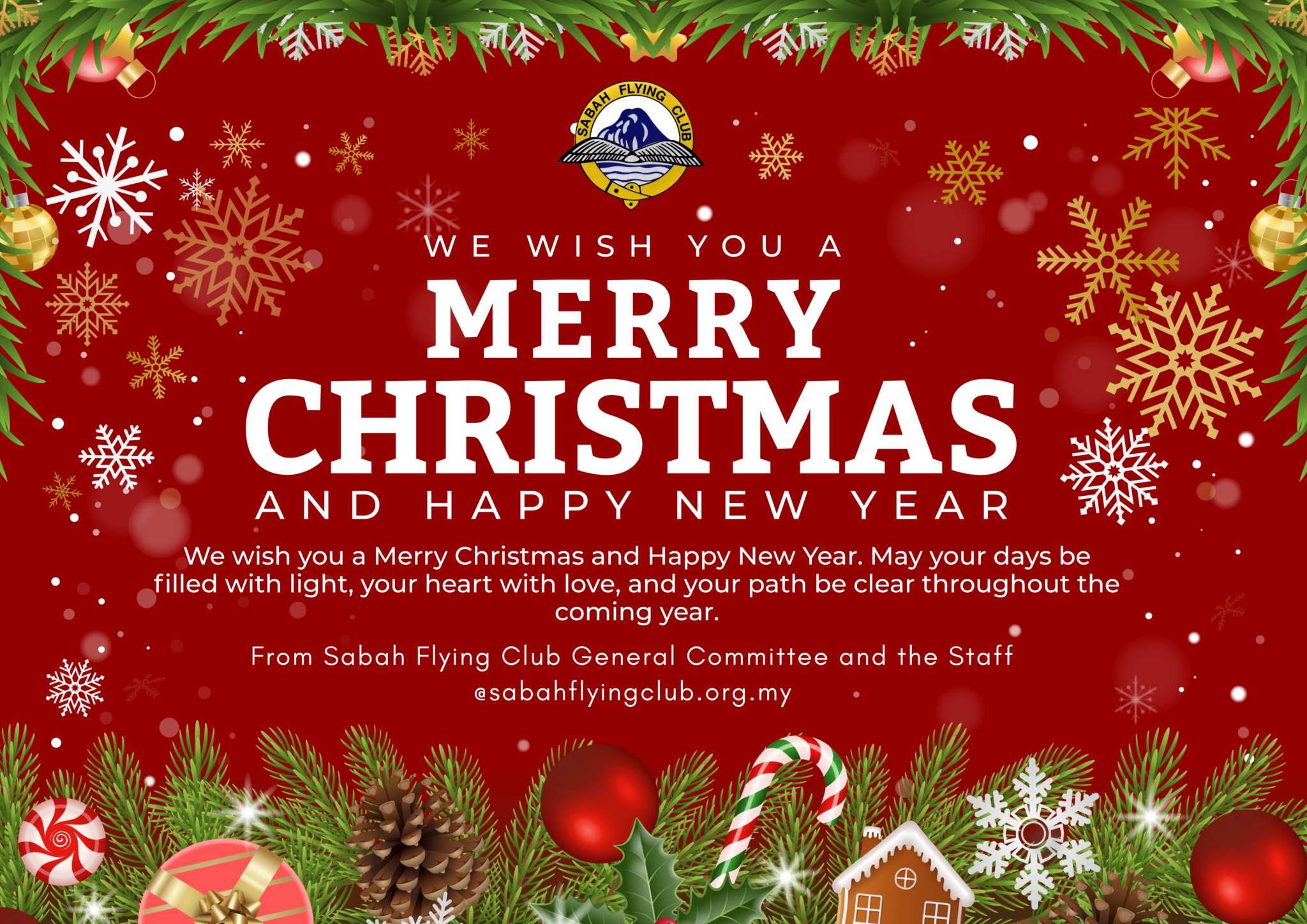 MERRY CHRISTMAS AND HAPPY NEW YEAR 2026